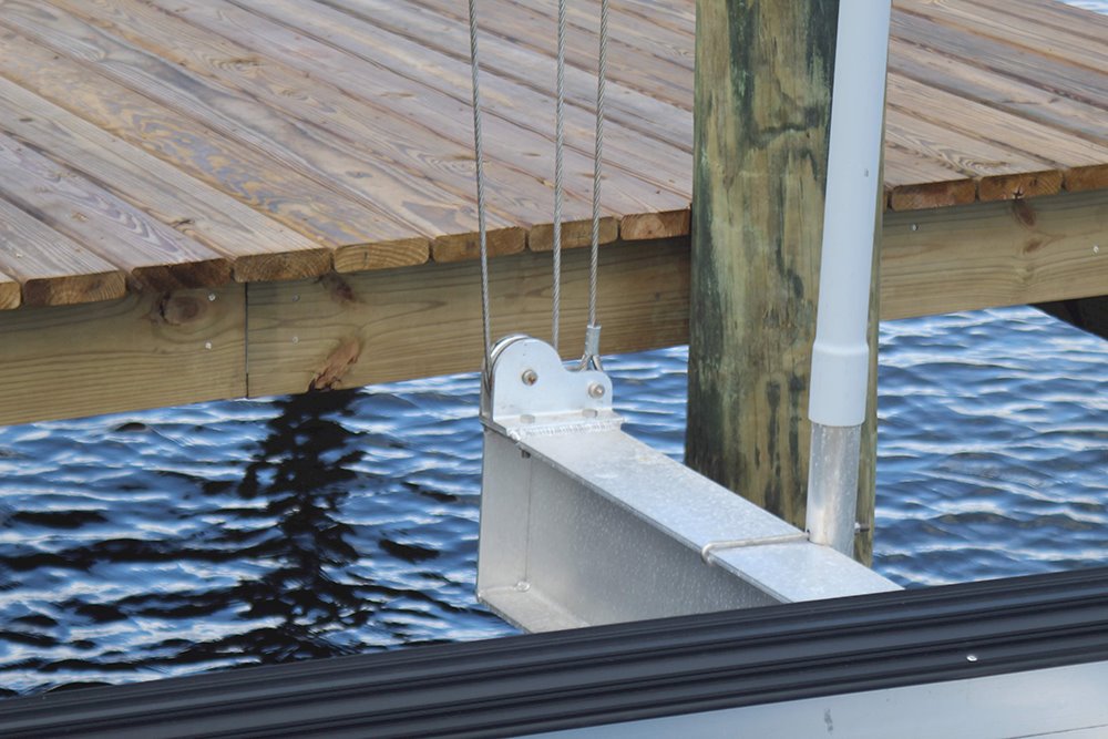 Shop Four Piling Cable Boat Lifts: Durable & Efficient Marine Solutions ...