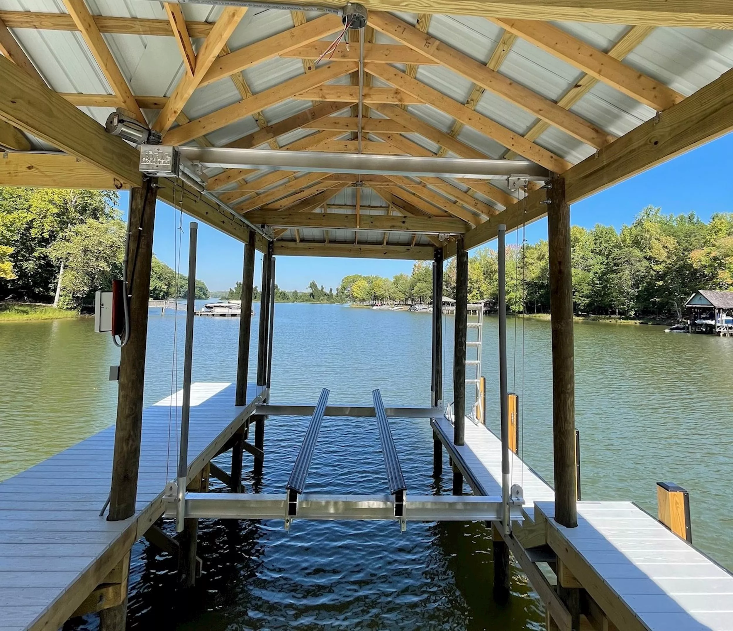 Shop Boat House Lifts: Superior Protection & Performance for Your Boat ...
